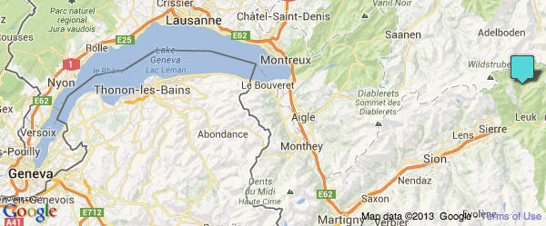 Transportation to Leukerbad (Loèche-les-Bains), Switzerland - Lake ...