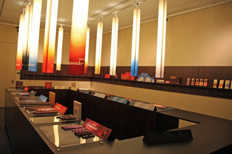 Visit La Maison Cailler Chocolate Factory in Broc near Gruyères