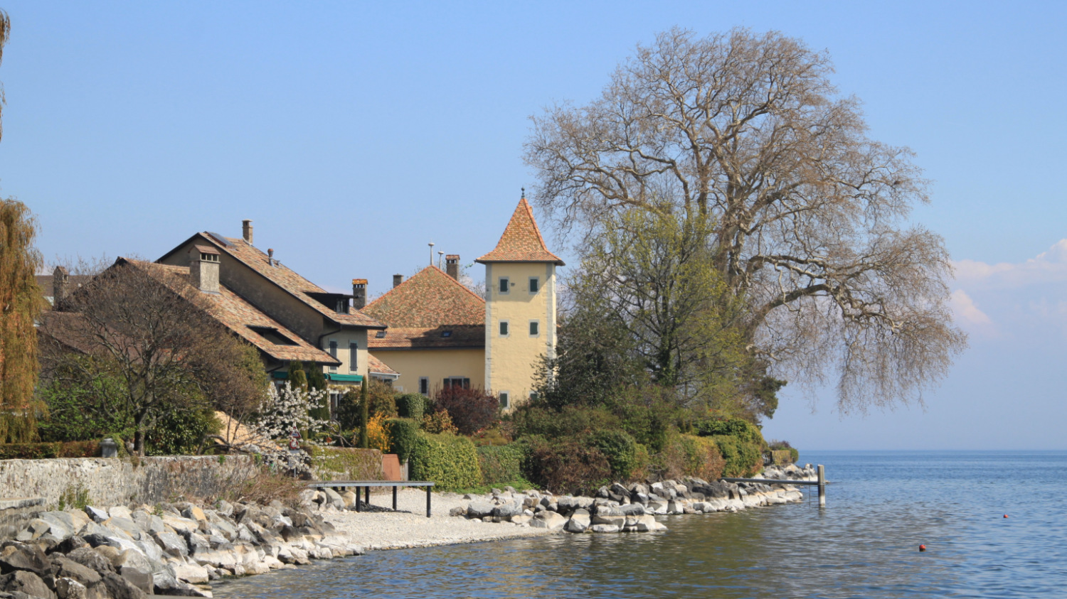 Visit Historic, Romantic St Prex on Lake Geneva - Lake Geneva Switzerland