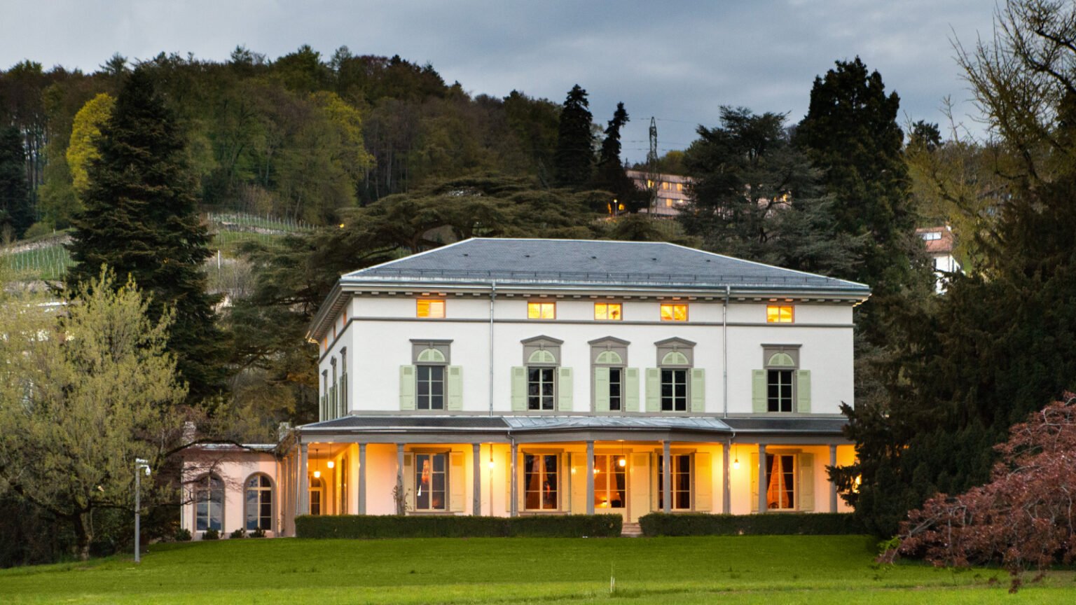 Visit Chaplin's World (Charlie Chaplin Museum) near Vevey on Lake Geneva